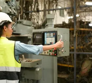 Mechanical Engineer Working On The Job